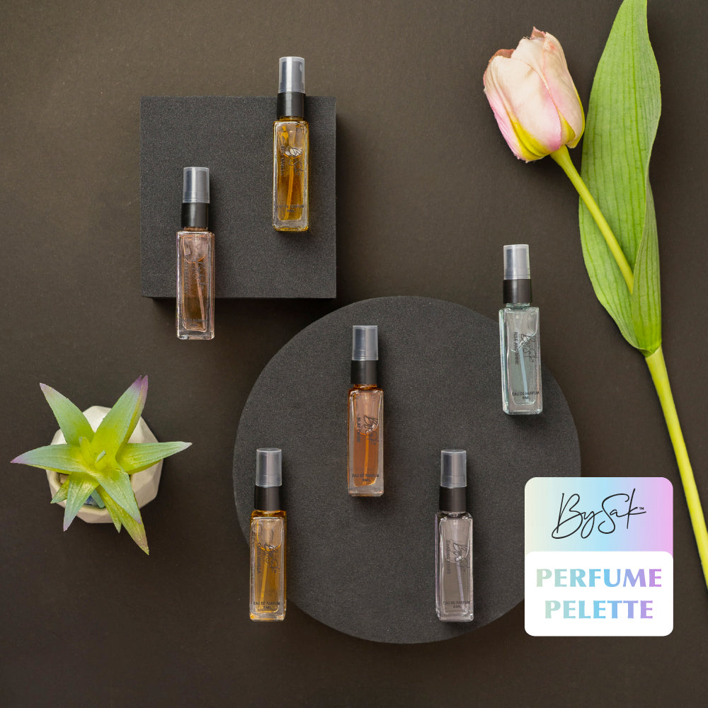 Bysak Perfume Palette - Set of 6 Testers - 8ml – BySakWellness